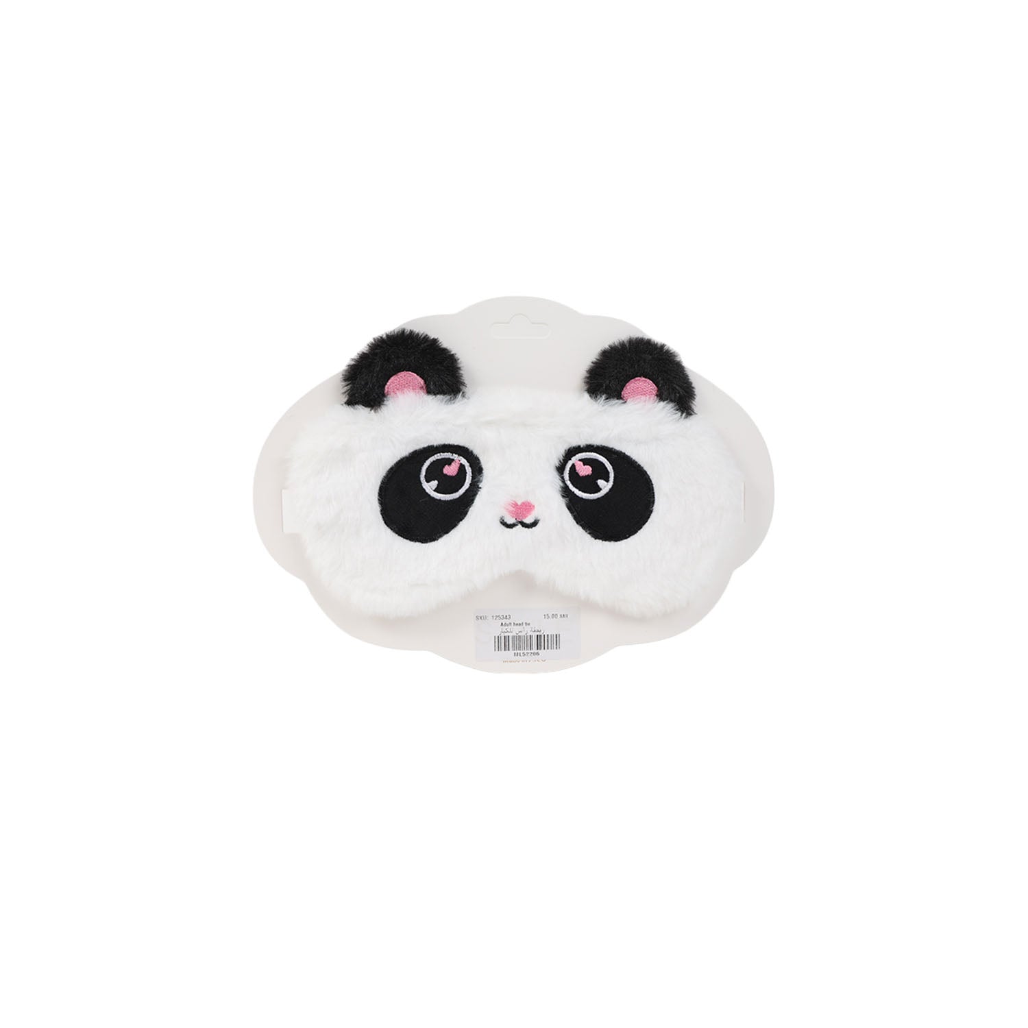 Soft Panda Sleep Mask for Comfort and Light Blocking
